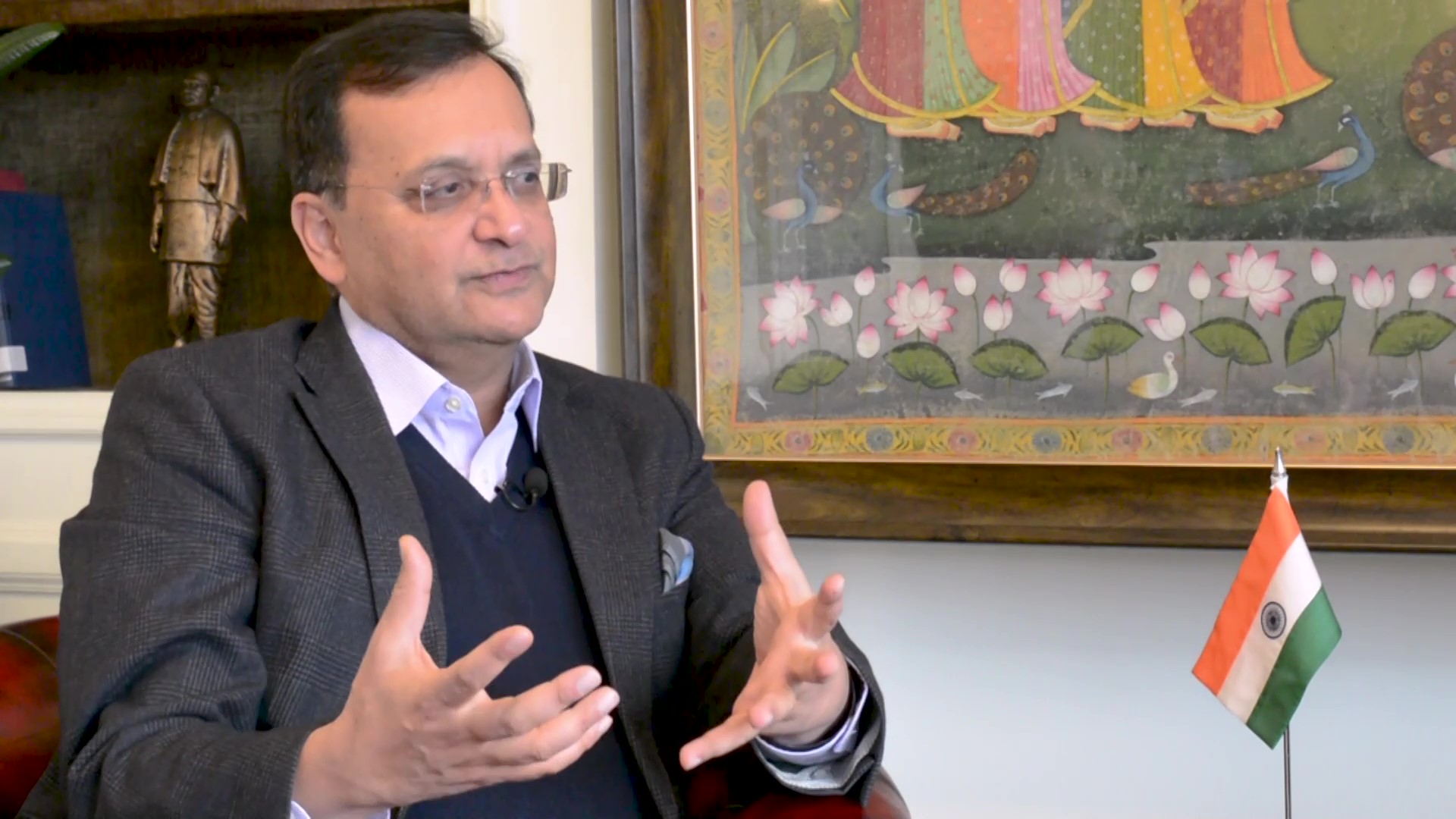 "India's Geopolitics Is Multi-alignment" Ambassador Y.H. Dinesh K. Patnaik - Quixote Globe